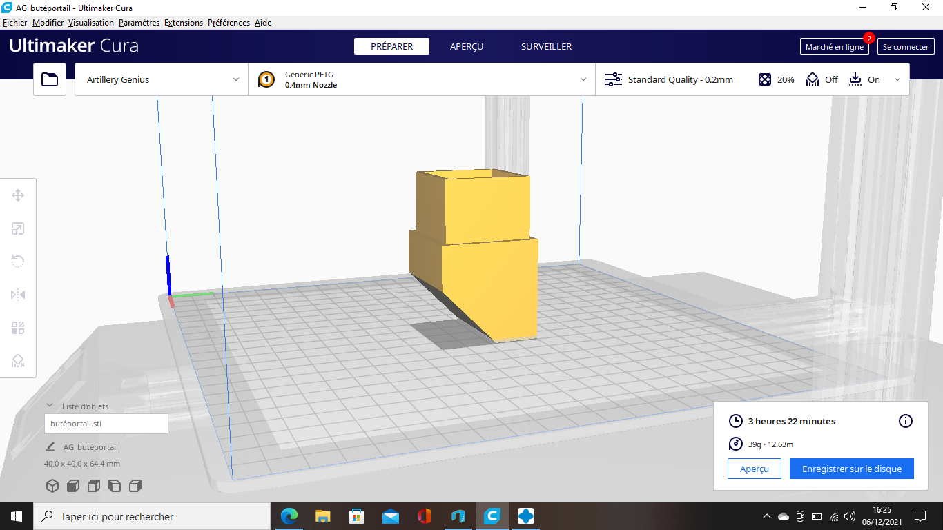 Free STL file square tube cap for gate fogging 🟪・3D printing design to ...