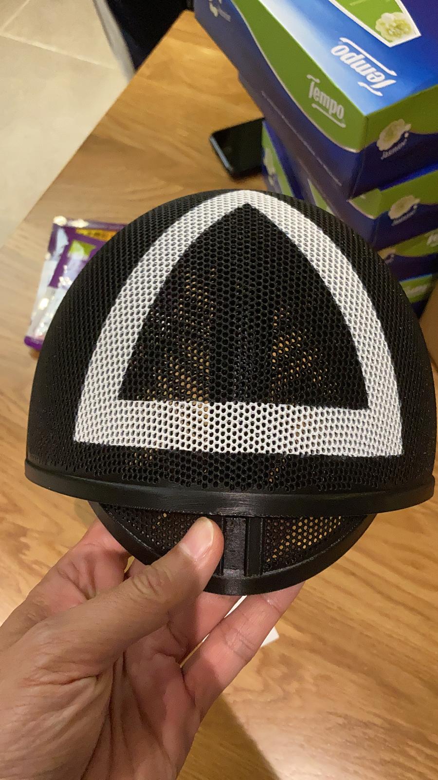 3D printable Foldable Squid Game Soldier Mask・Cults