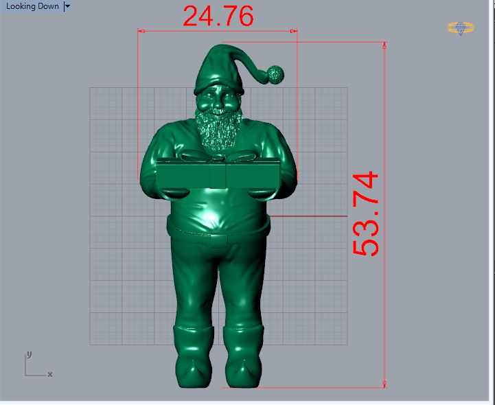 STL file santa claus 🎅 (OBJ)・3D printer model to download・Cults