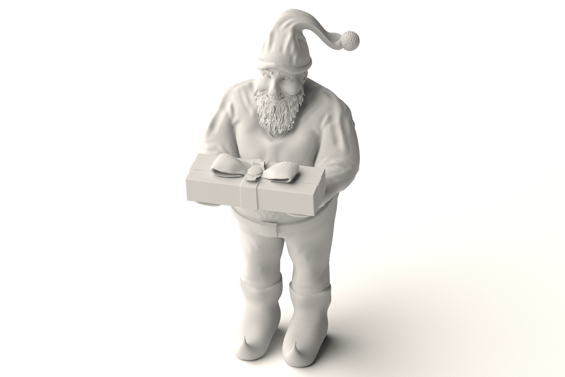 STL file santa claus 🎅 (OBJ)・3D printer model to download・Cults