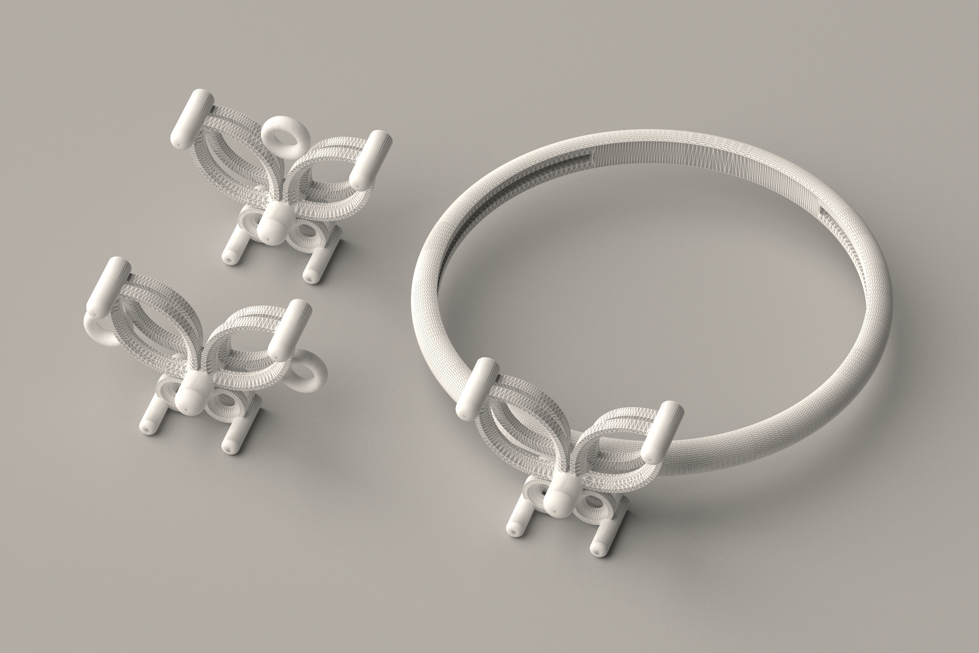 STL file Set 30 (ring & pendant) 💍・3D printing template to download・Cults