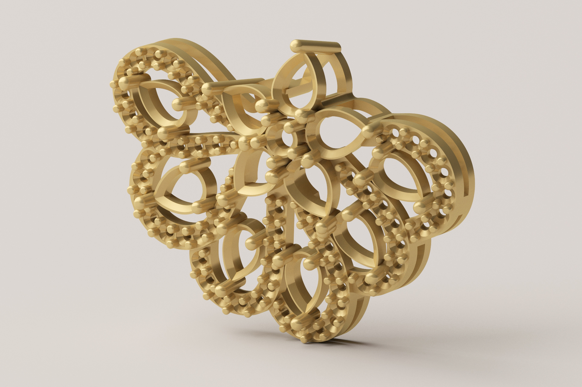 STL file Pendant P 003 💍 (OBJ)・3D printable model to download・Cults