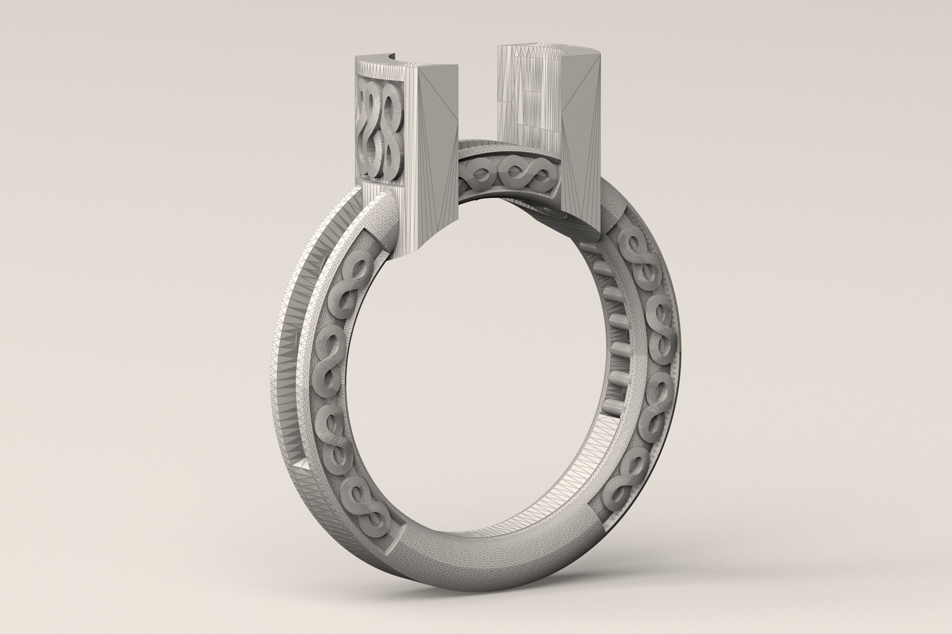 STL file RING R 60 💍・Model to download and 3D print・Cults