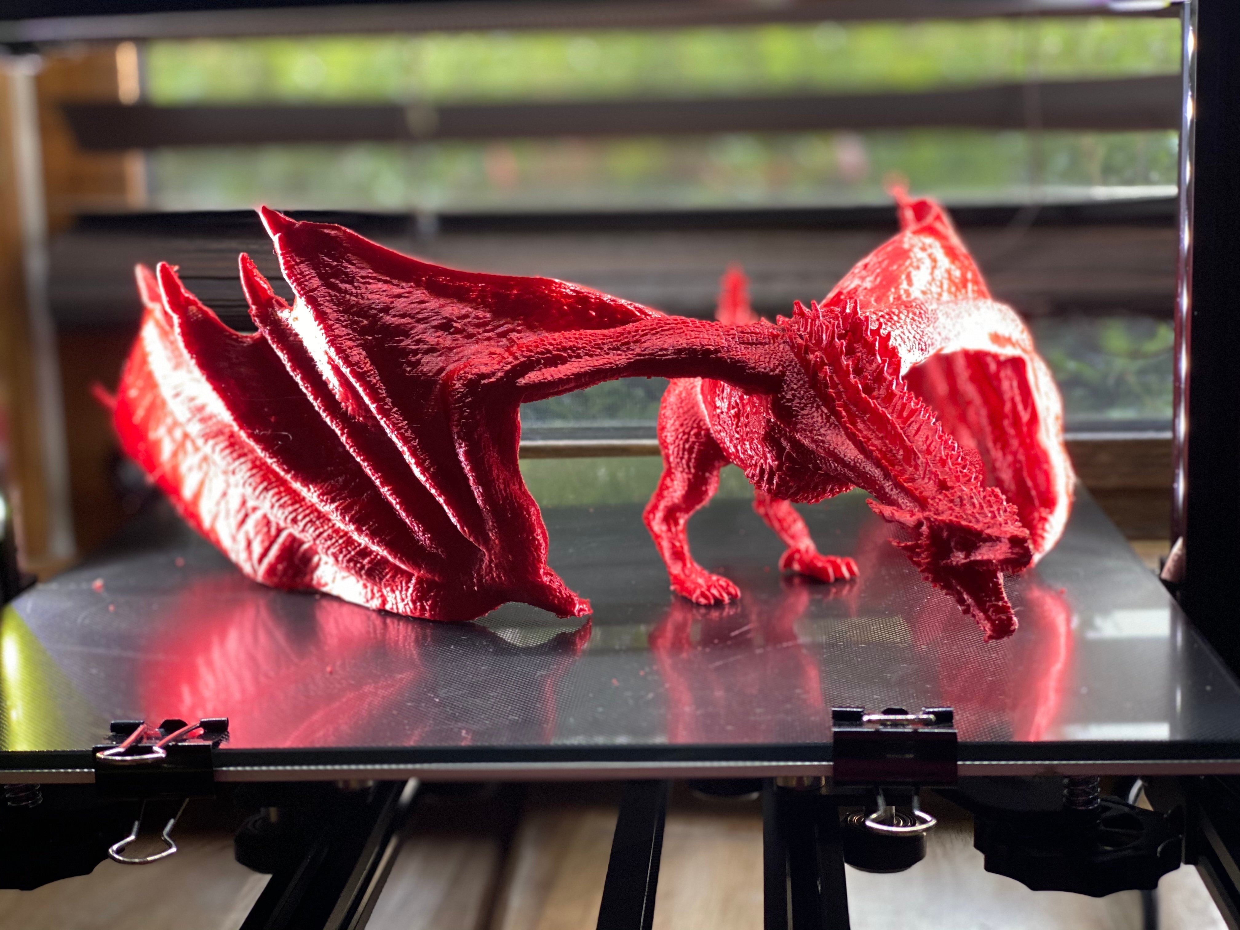 3D printed Drogon・Cults