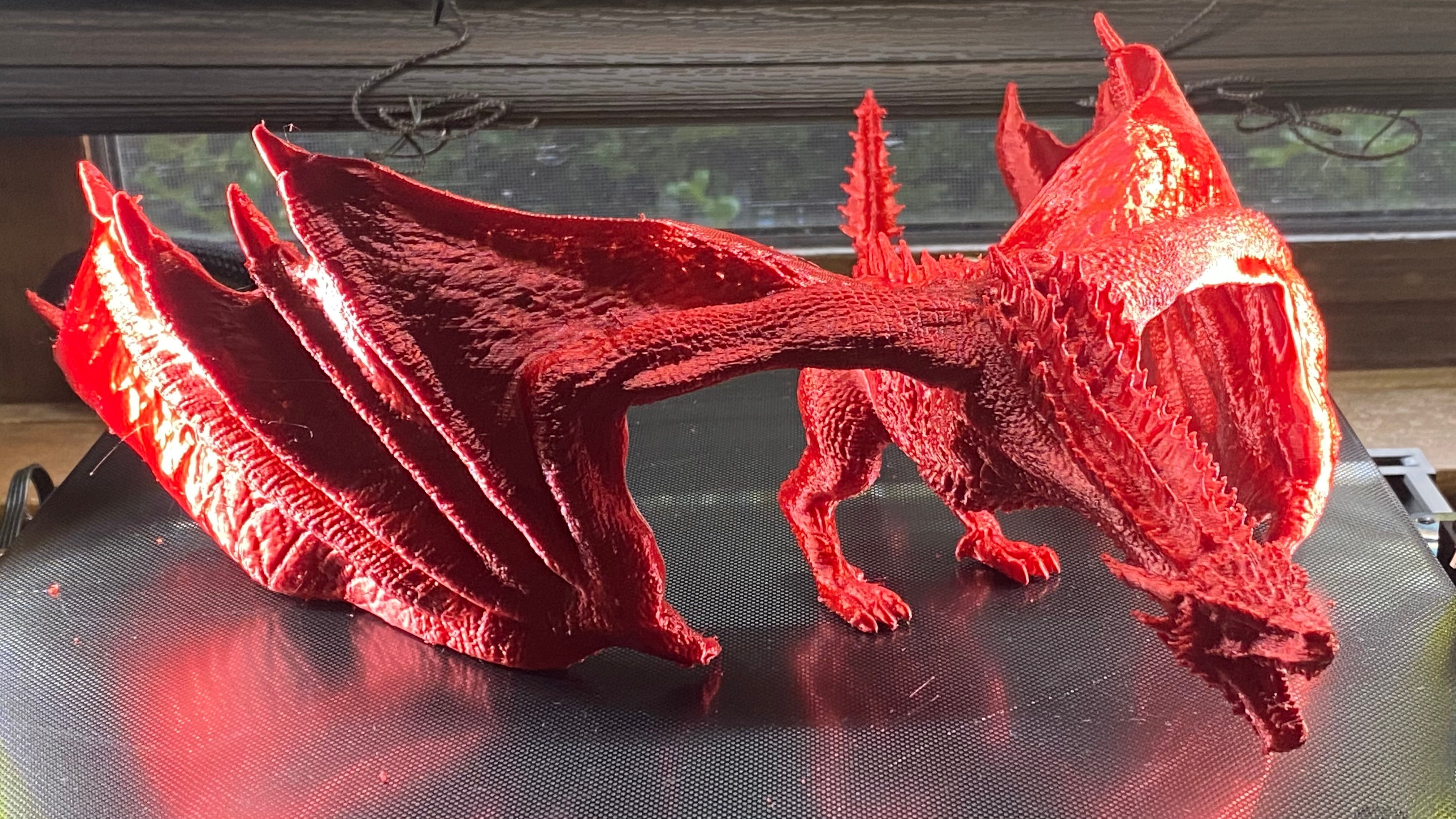 3D printed Drogon・Cults