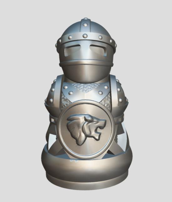 STL file The pawn from the army of "Bears" 🎨 ・3D printer model to ...