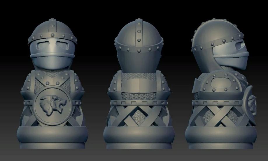 STL file The pawn from the army of "Bears" 🎨 ・3D printer model to ...