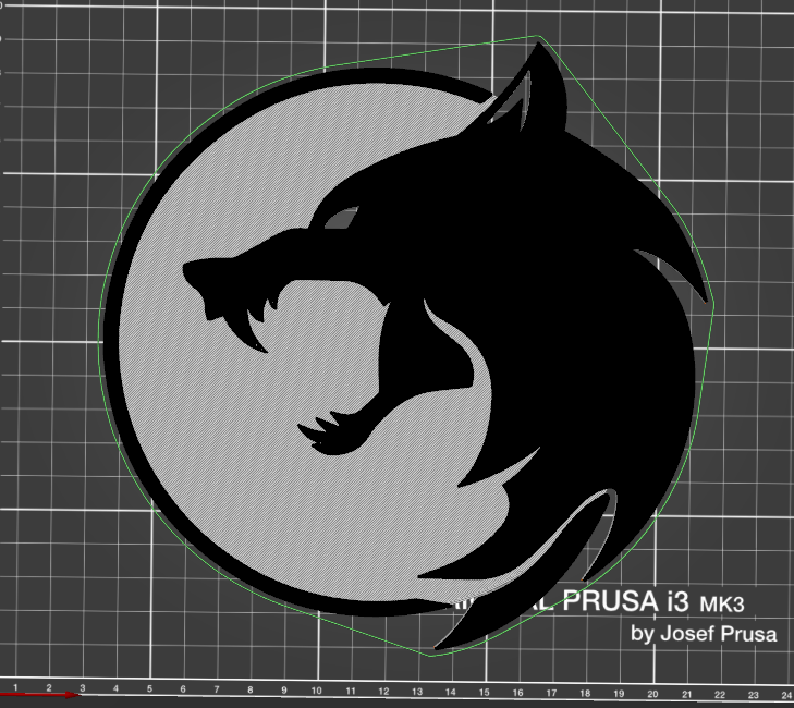 Fichier STL Logo Witcher 🚩・Plan pour impression 3D à télécharger・Cults