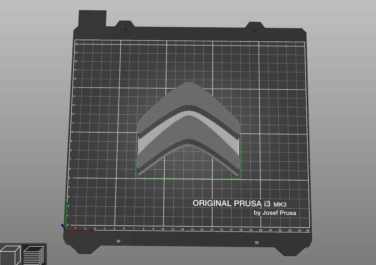 Файл STL Citroen symbol 🚗・Дизайн 3D-печати для загрузки3D・Cults