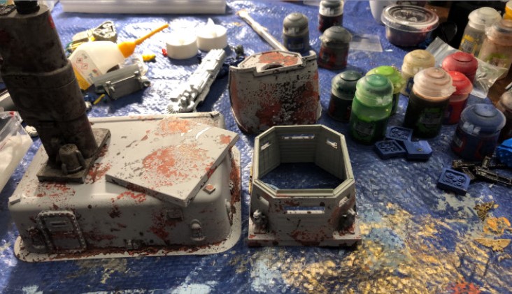 Impressão 3D Bunker Lookout prefabricado para la parte superior del ...