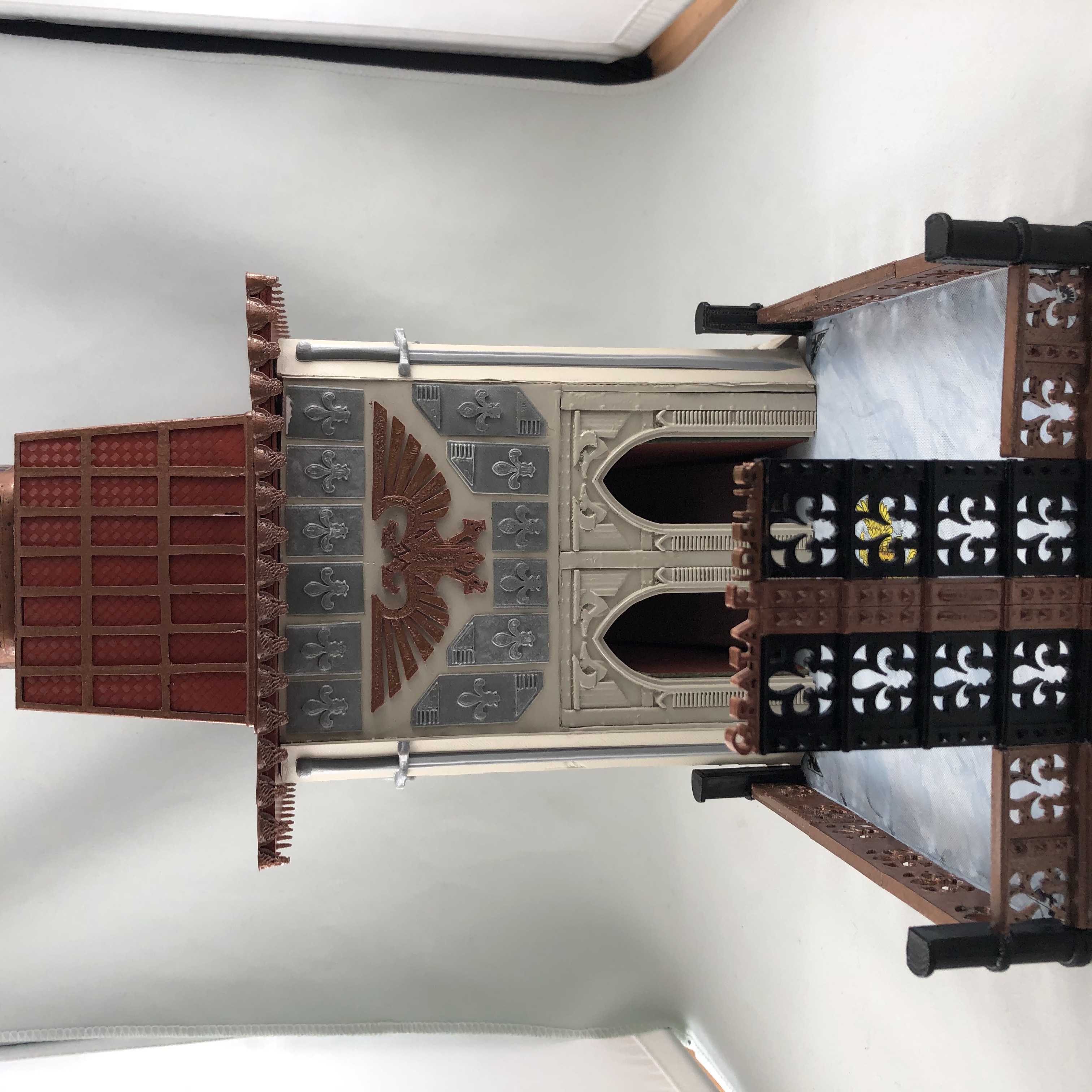 3D printing Chapel Dice Tower - strawberry box top - WH40k・Cults