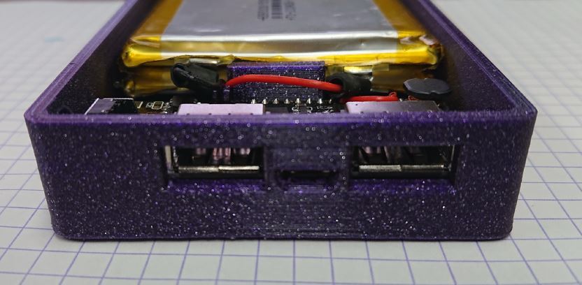 💾 H913-A v2.0 Powerbank with dual flat LiPo batteries・Free 3D File for ・Cults