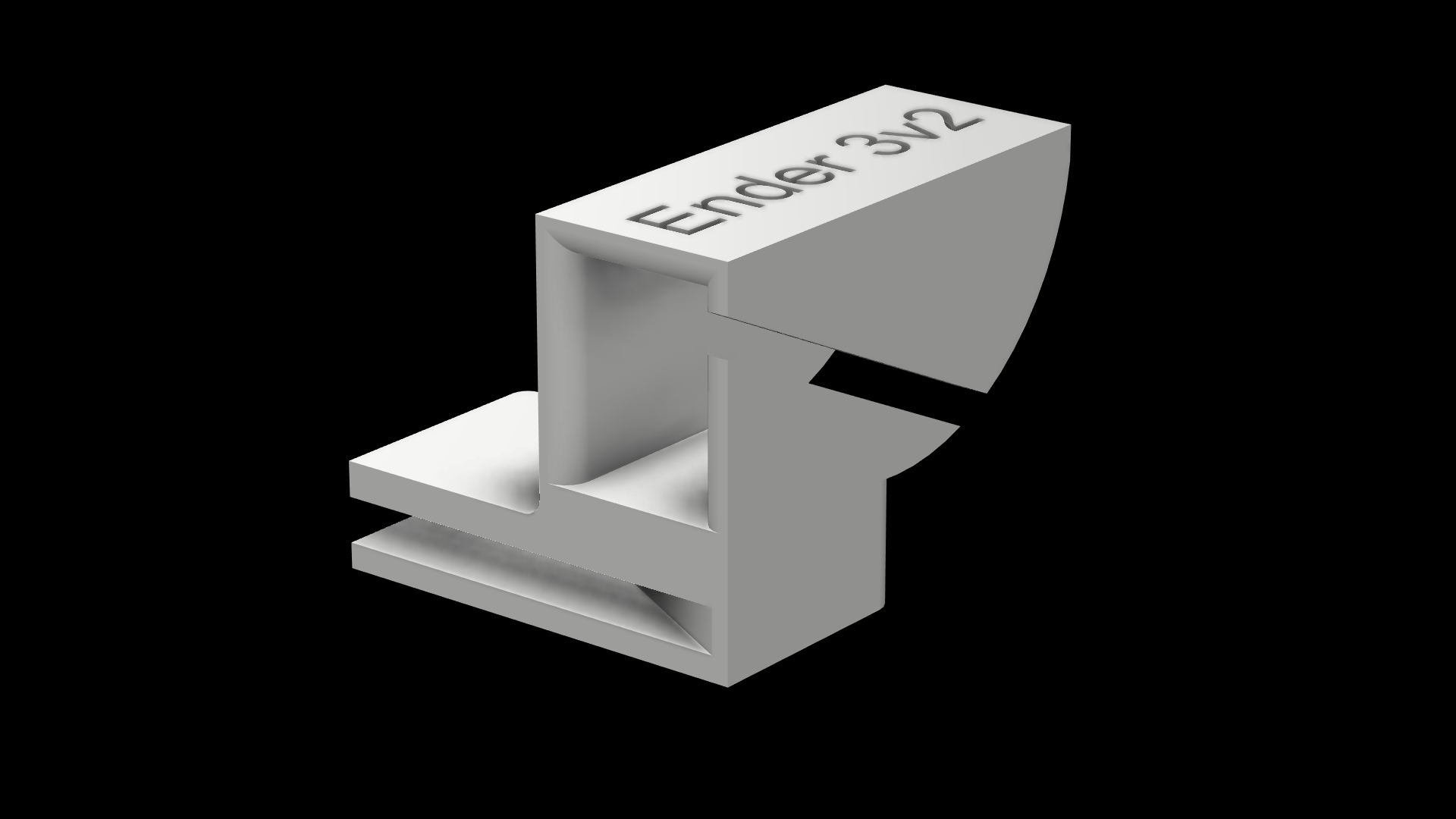 STL file Ender 3v2, Filament Holder, better than others ! 🪢 ・3D ...