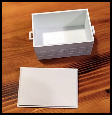 STL file Box, Box, Top Secret, RC, 1:10 📦 ・3D printing template to ...