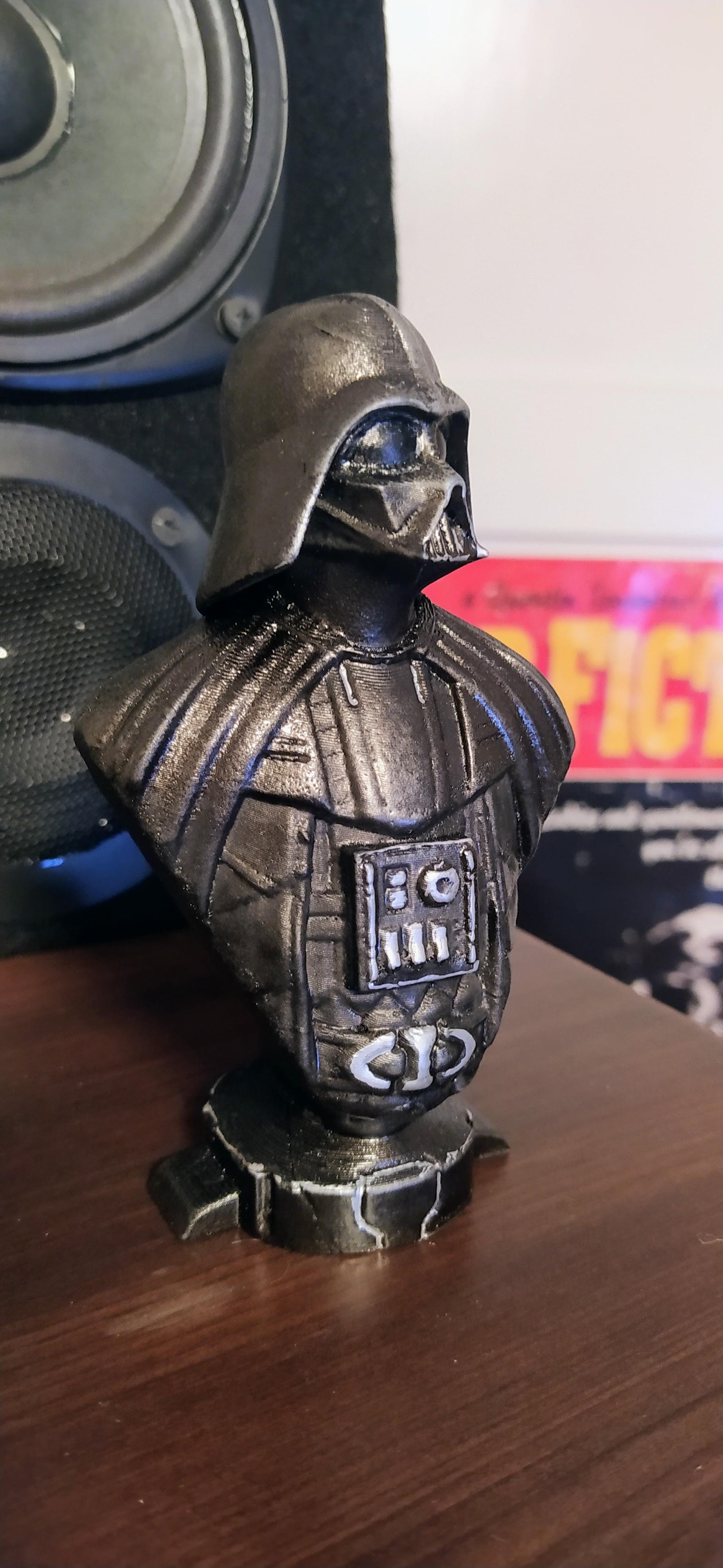 3D printer Darth Vader bust (fan art) • made with Ender 3v2・Cults