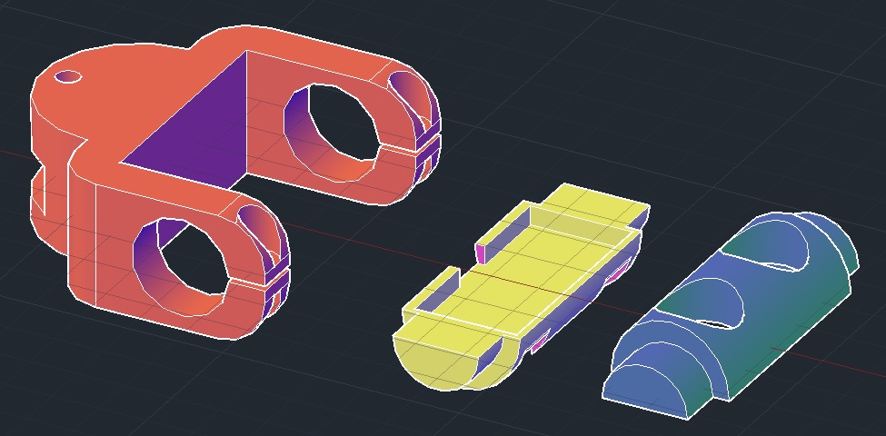STL file Ultrasonic sensor housing - 3D mould 🔧 ・3D print model to ...