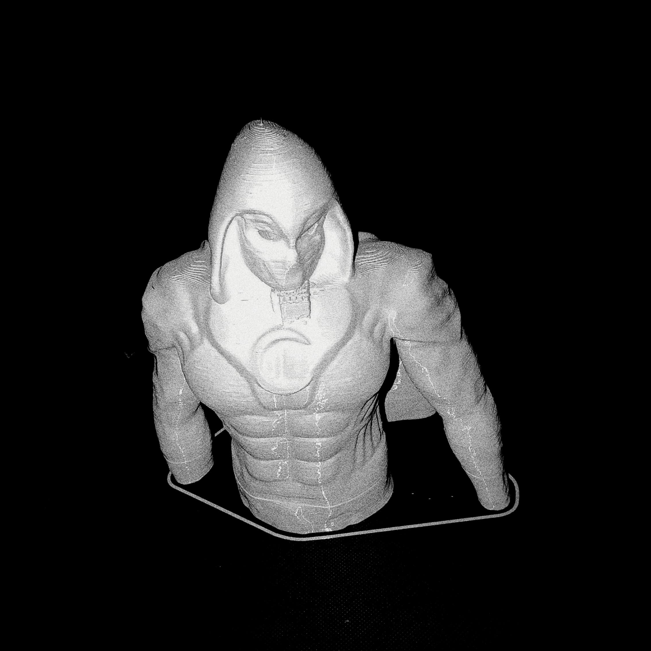 🌙 Moon Knight glowing eyes ( 0.6 nozzle tested ) ( Marvel ) ( easy to ...