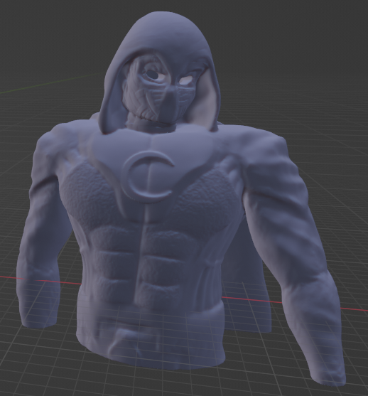 🌙 Moon Knight glowing eyes ( 0.6 nozzle tested ) ( Marvel ) ( easy to ...