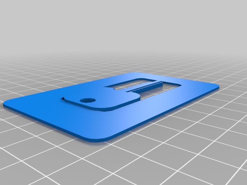 Free 3D file boreum_My Customized Duplicating House Keys Credit Card ...