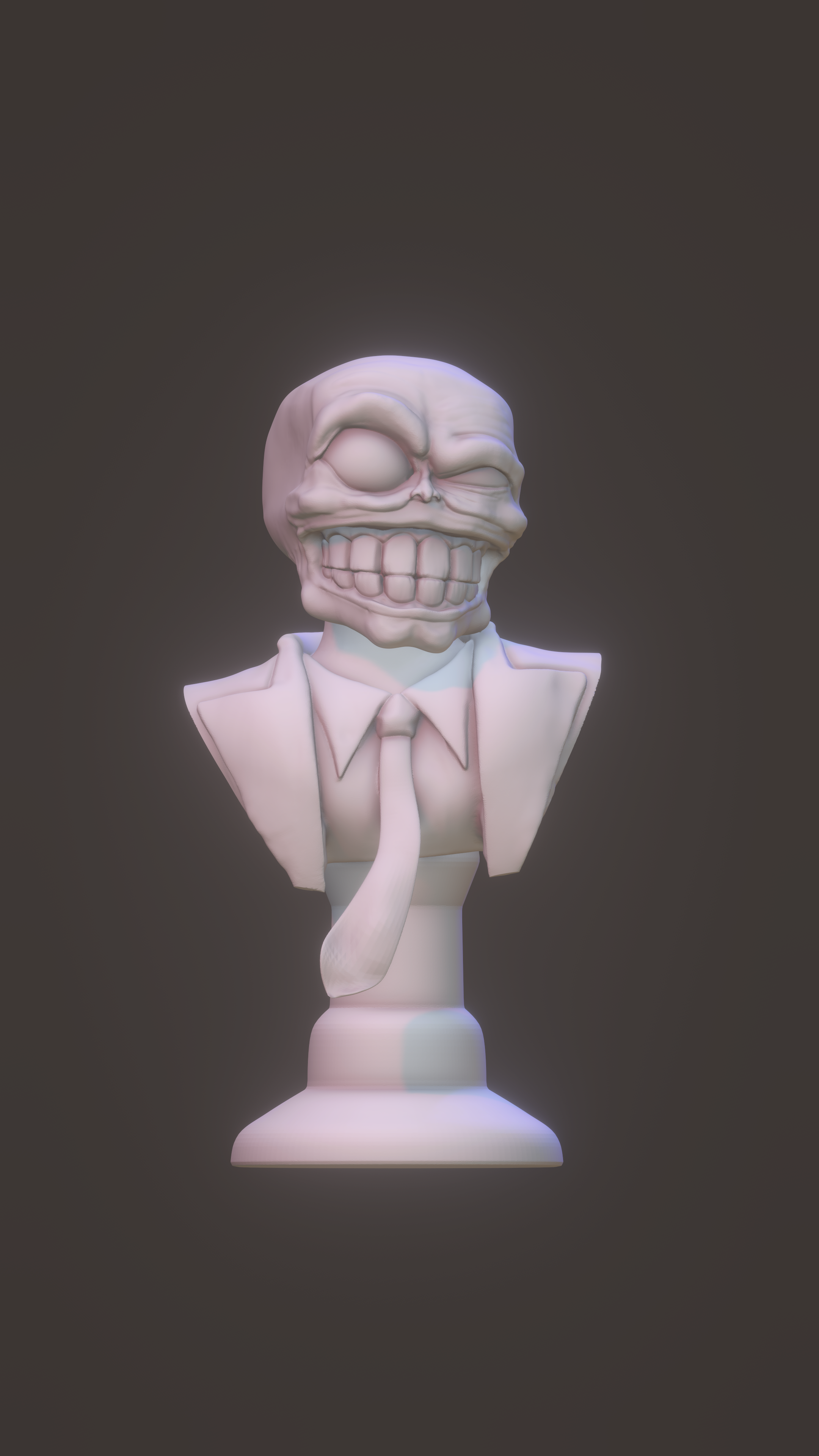 👤 The Mask Fanart Bust・Free STL File for ・Cults