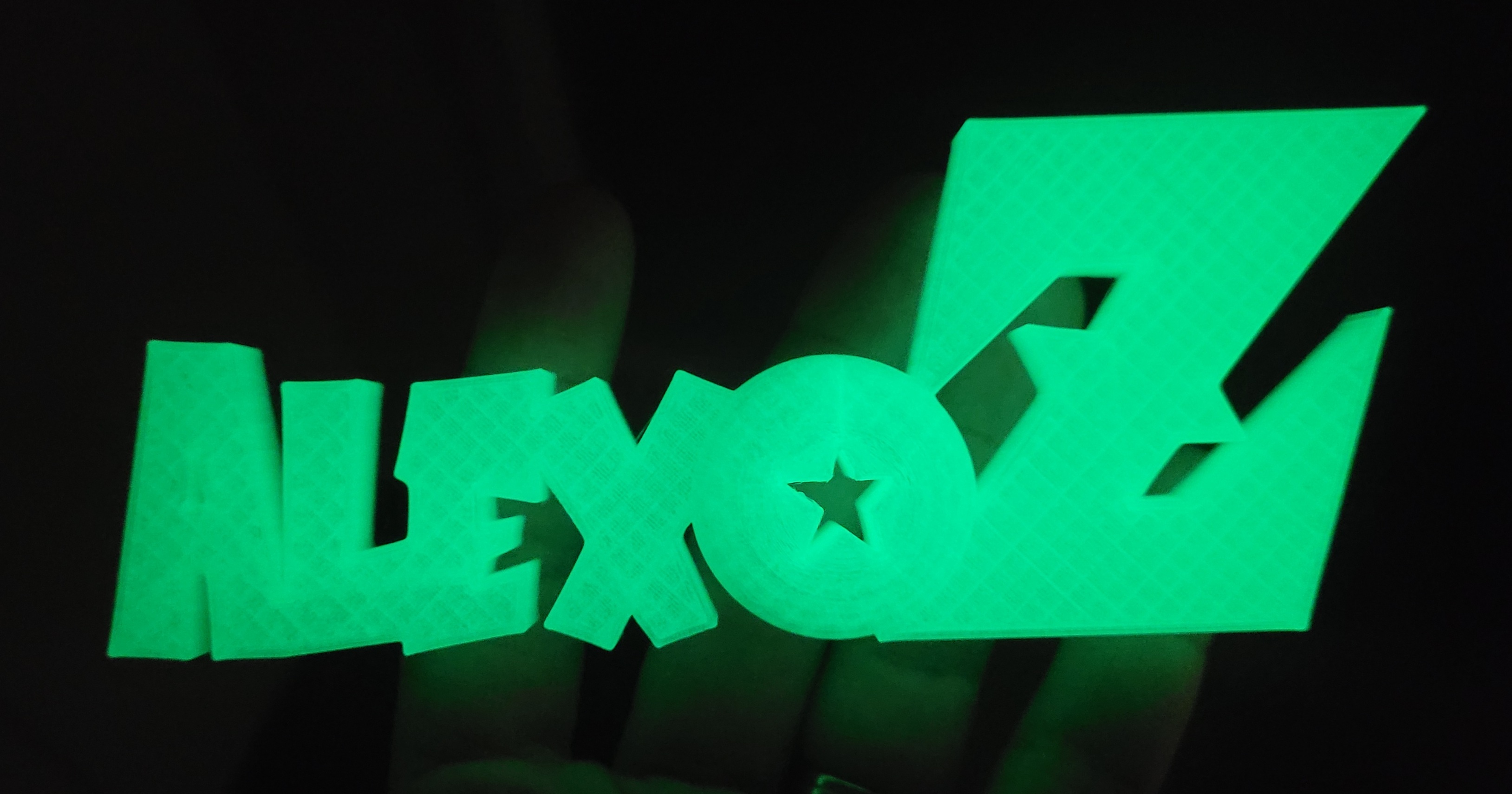 Prénom Alex Dragon Ball Z (DBZ) imprimable en 3D • fait avec Geeetech ...