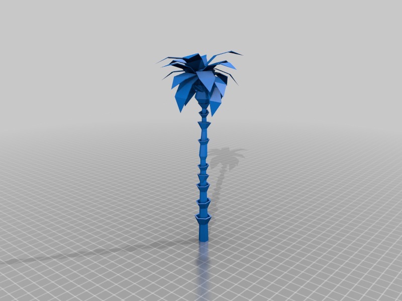 🎨 Sonic Classic Palm・Archivo 3D Gratis para ・Cults