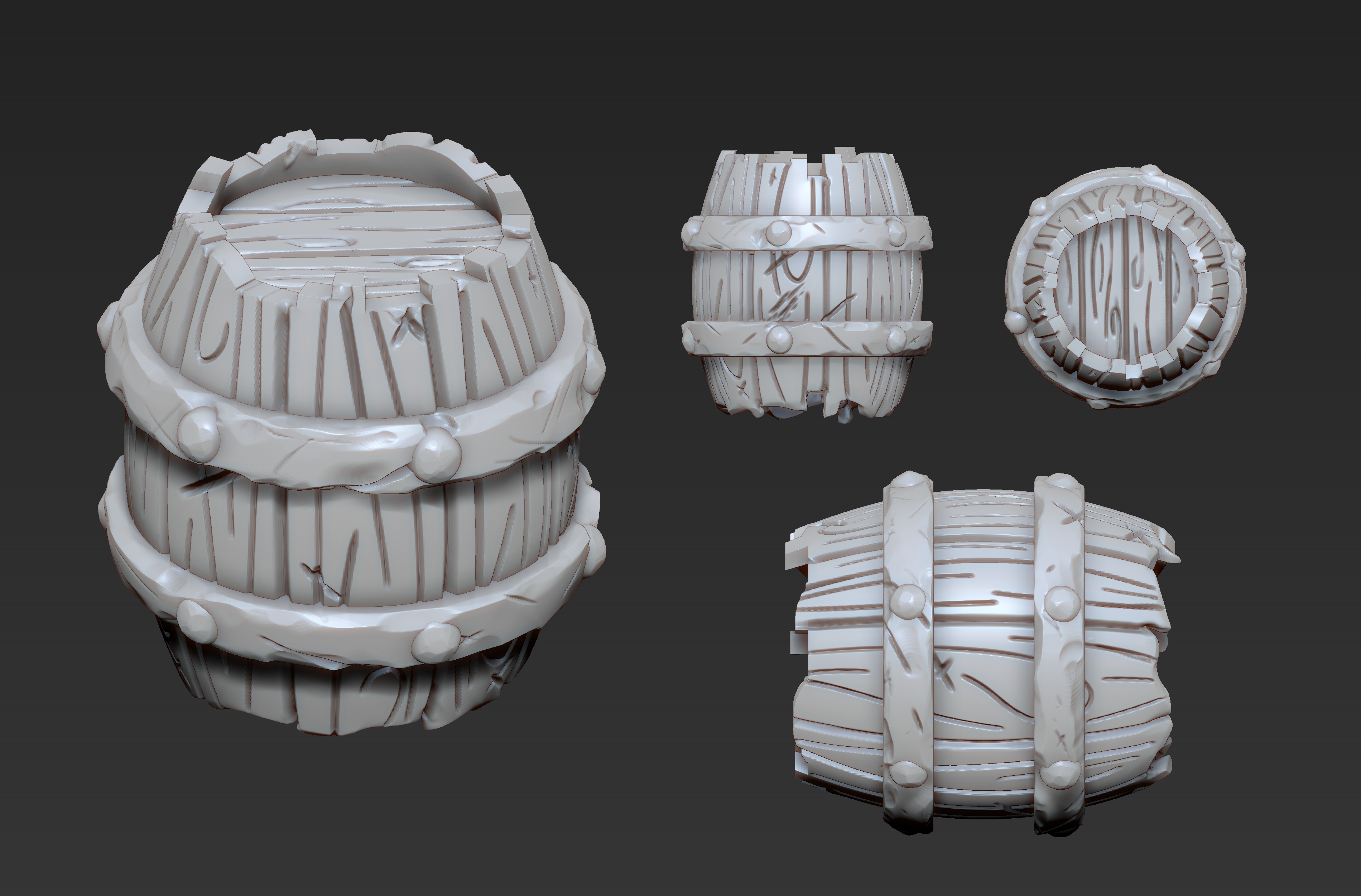 Free STL file Barrel for 3D printing 🍺 (OBJ)・3D printer design to ...