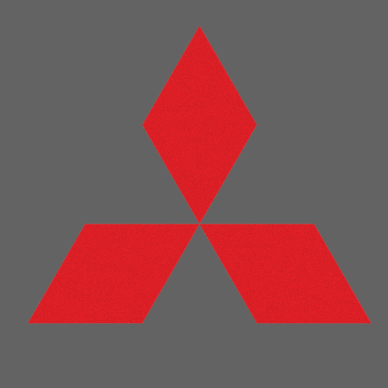 3D file Mitsubishi logo 🖼️ ・3D print design to download・Cults