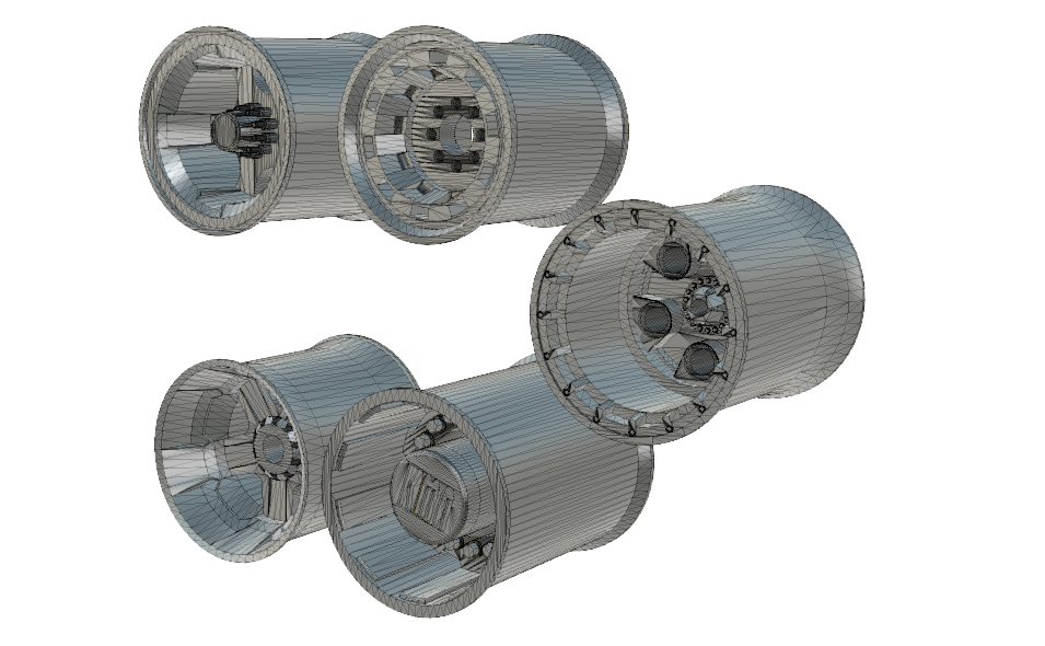 STL file Monster wheels rims stl 👹 ・3D printable model to download・Cults