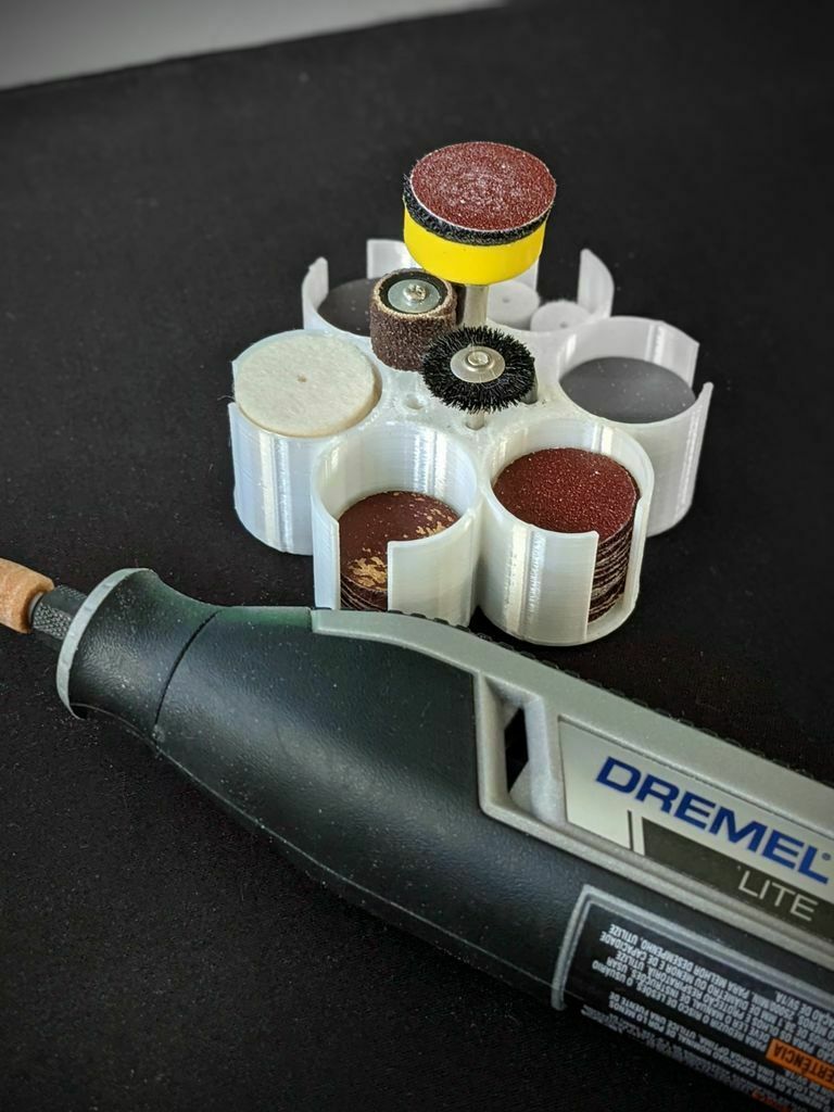 📦 Dremel accessory holder・Free 3D File for ・Cults