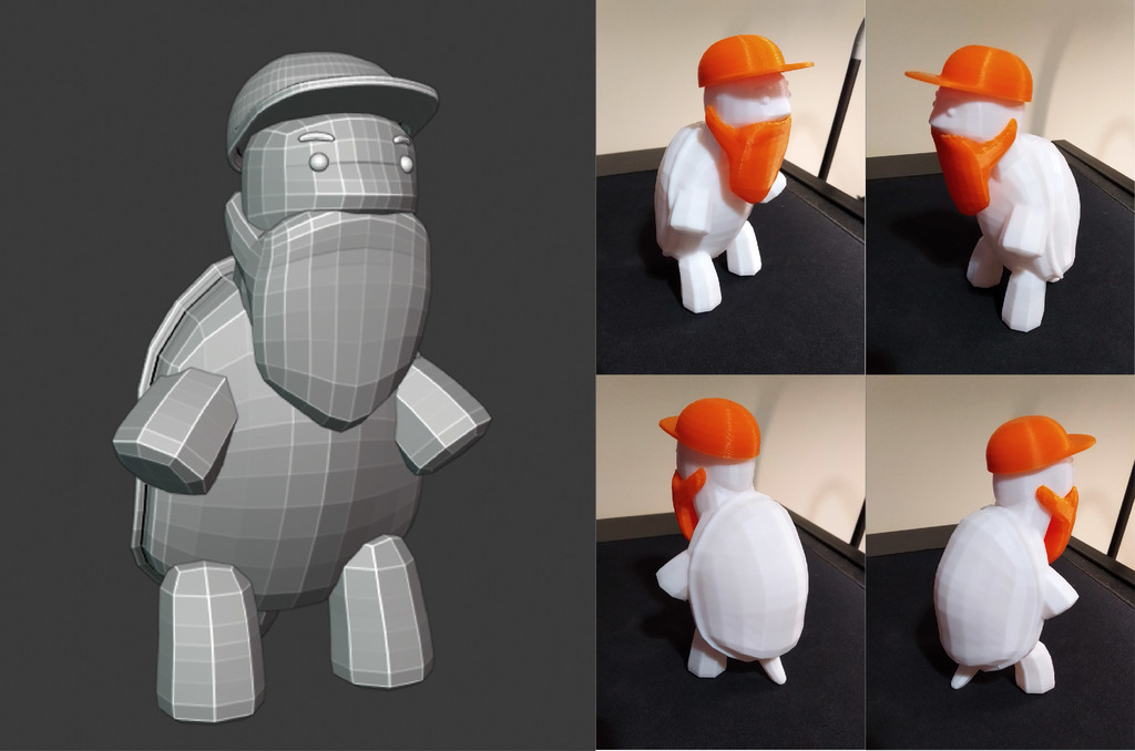 Free 3d File Bearded Turtle Boi đą ă»3d Printable Model To Downloadă»cults