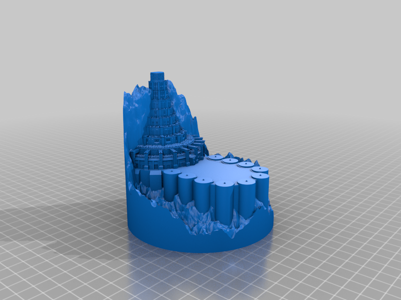 🗿 Urithiru - From the Stormlight Archive・Free 3D File for ・Cults