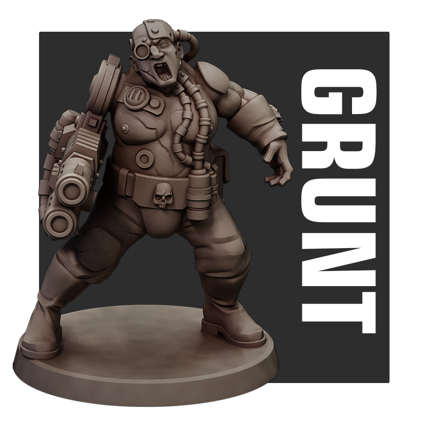 🎲 Grunt・ 3D File for ・Cults