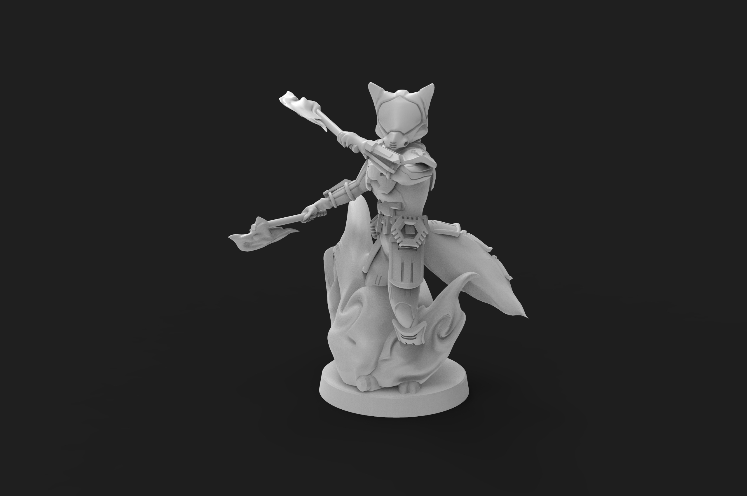STL file Vulpathian infiltrator (Beam axes) 🦊 (OBJ)・3D printing model ...