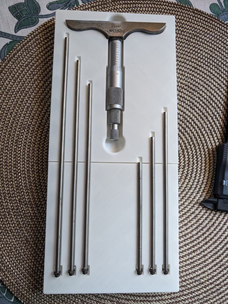 Free 3D file Fowler Vintage Inside Micrometer tray 📦 ・3D printer design ...