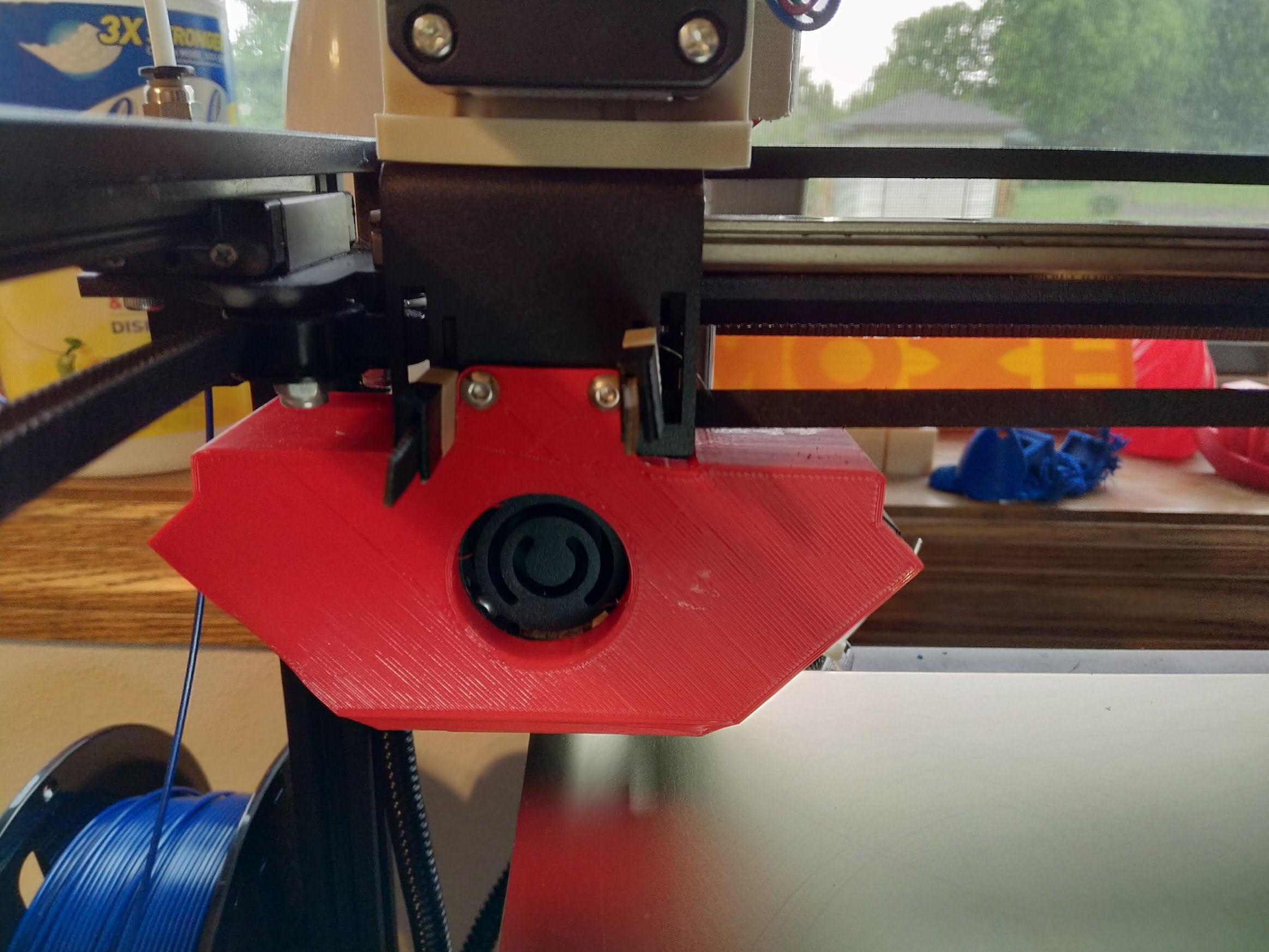 3D printed Stabilizer for Hotend (carriage) 2 versions - Two Trees ...