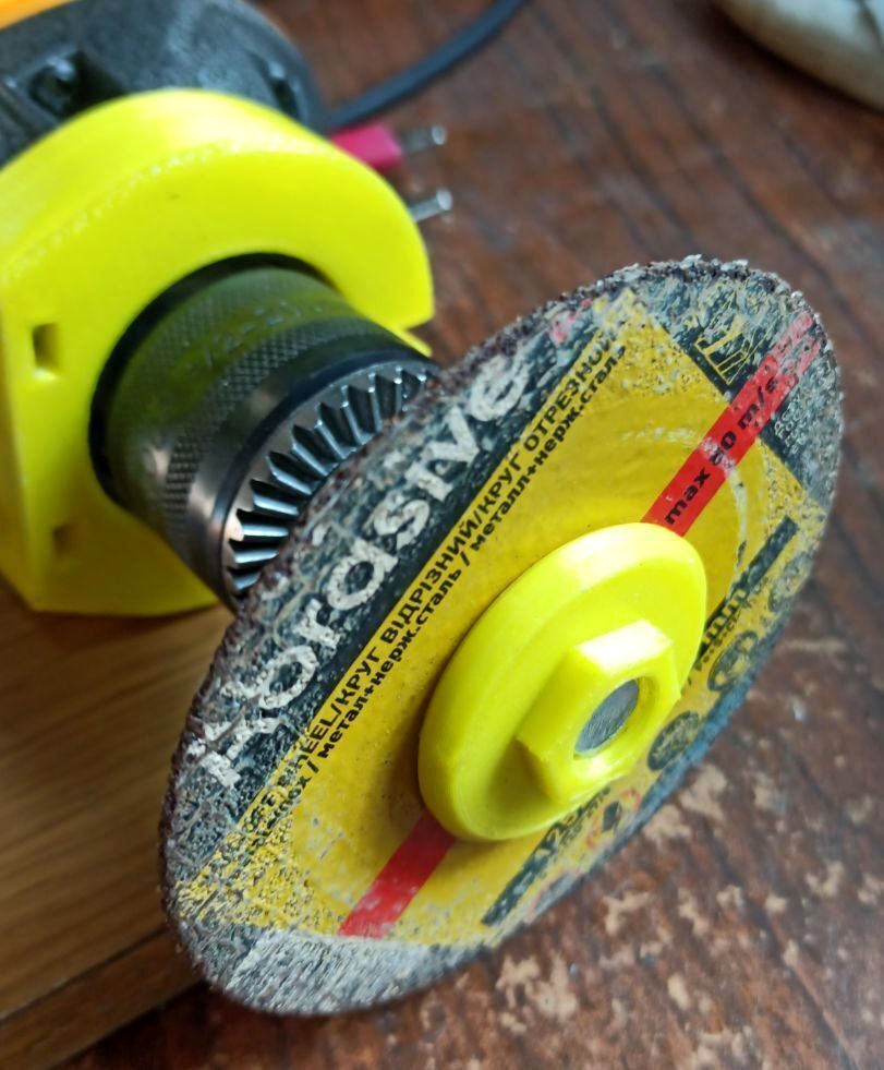 Archivo 3D gratis Angle Grinder Nut and Washer Flange 🔩 ・Modelo para ...