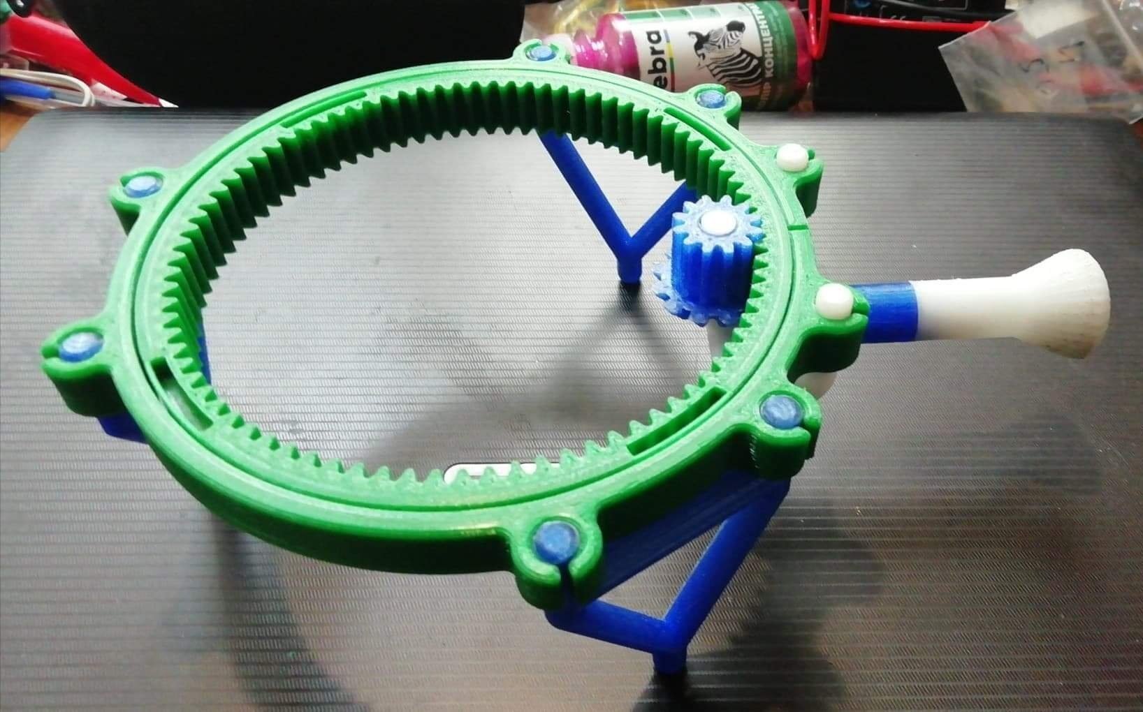 3D print Fully 3D-printable turntable・Cults