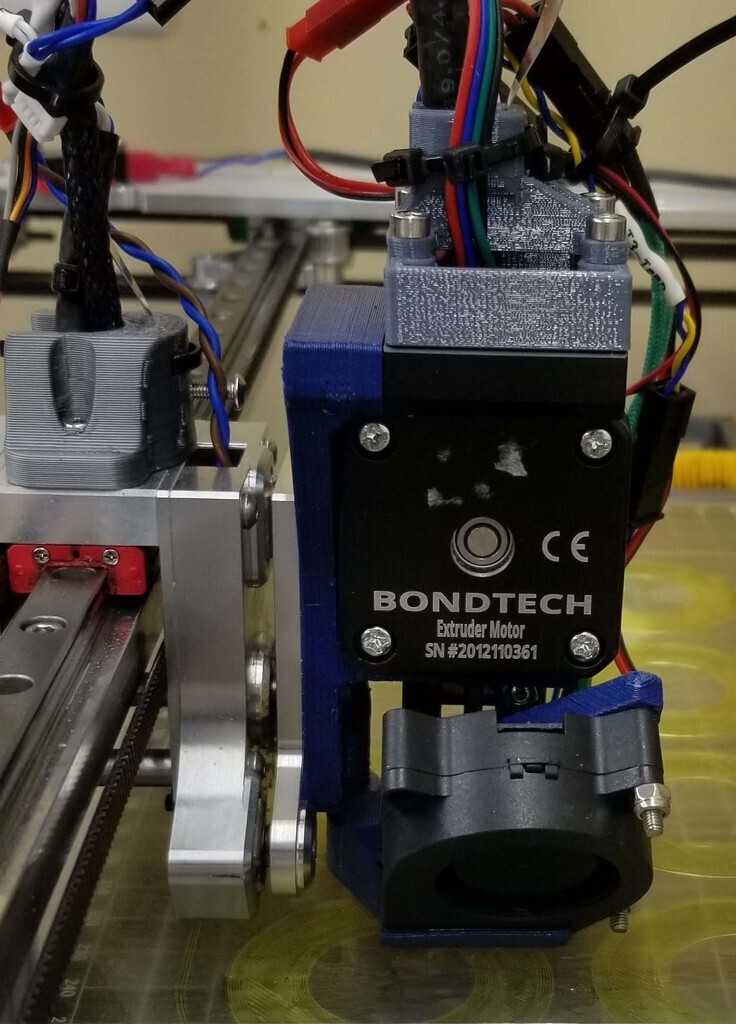 Free STL file Bondtech LGX + Mosquito for E3D Toolchanger 🦟・3D ...