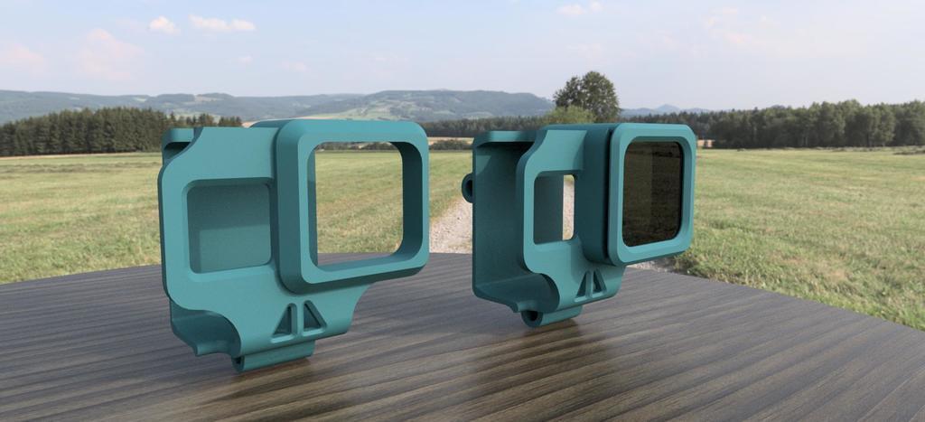 Free STL file FR7 v6 SKULL EDITION GoPro7 Mount w. ND Filter 💀 ・Object ...