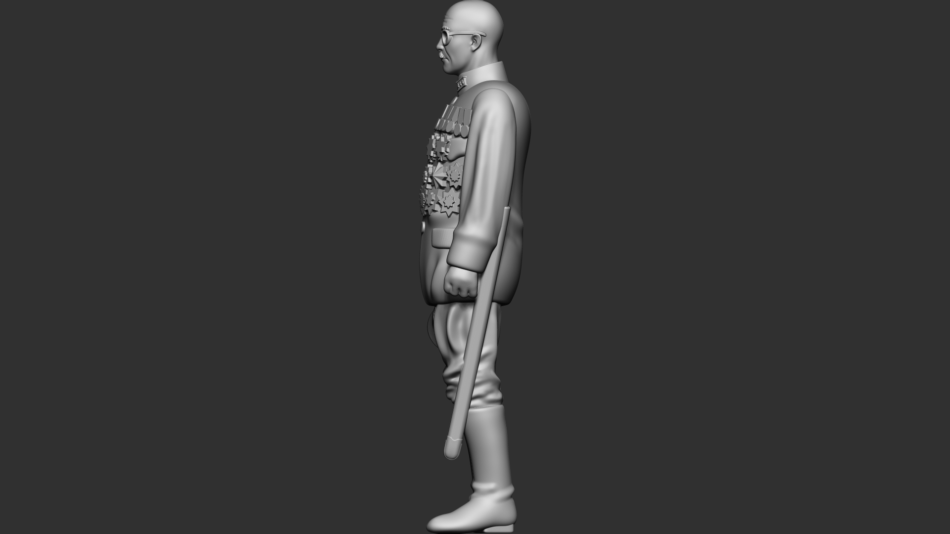 STL file Tojo Hideki - 3D Print Mode 🗿 ・3D print model to download・Cults