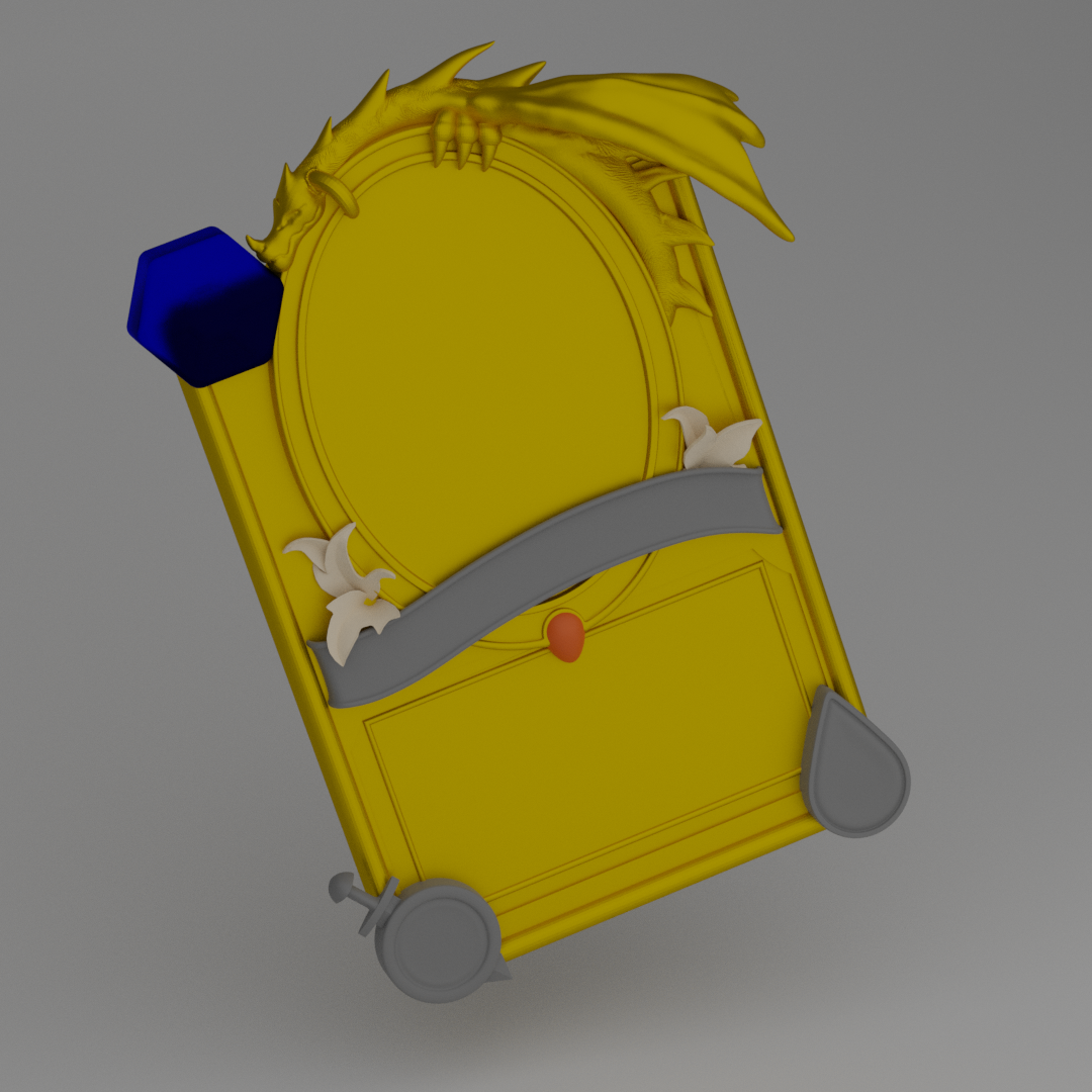 STL file hearthstone legendary card 🐉・3D printing design to download・Cults