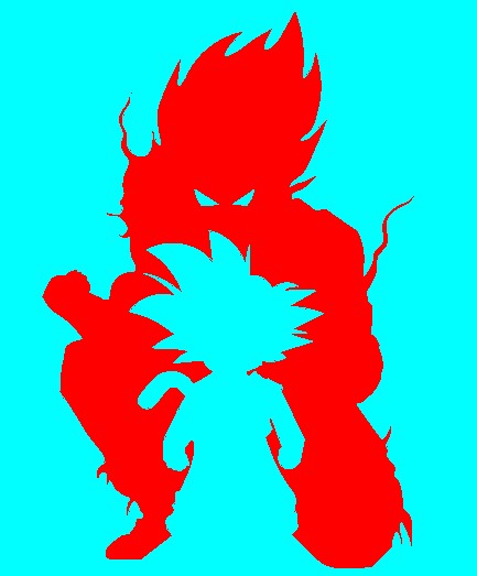 STL file 2D Wall Art - Son Goku 🎨 ・3D printer design to download・Cults