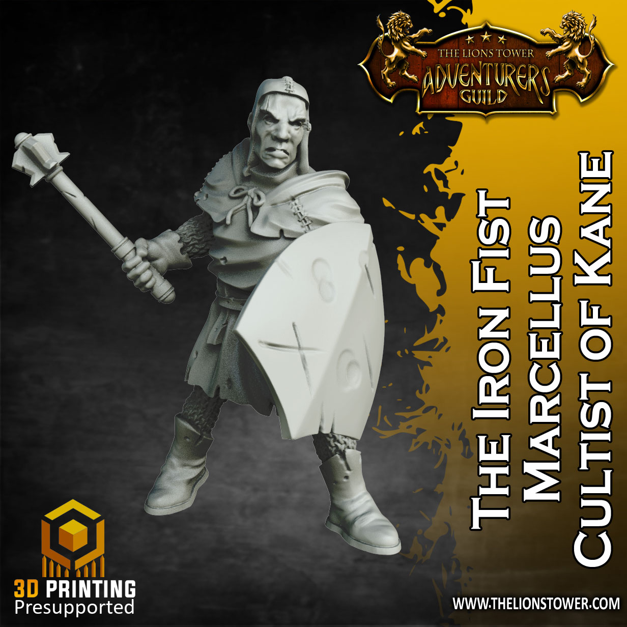 3D file The Iron Fists - Cultists of Kane - Set of 11 (32mm scale, Pre ...