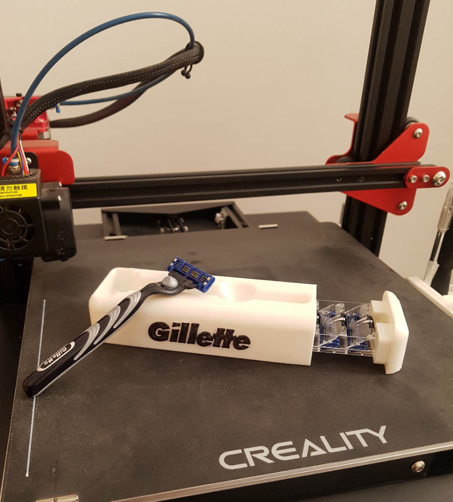 Free 3D file gillette razor cover 🪒 ・3D printer model to download・Cults