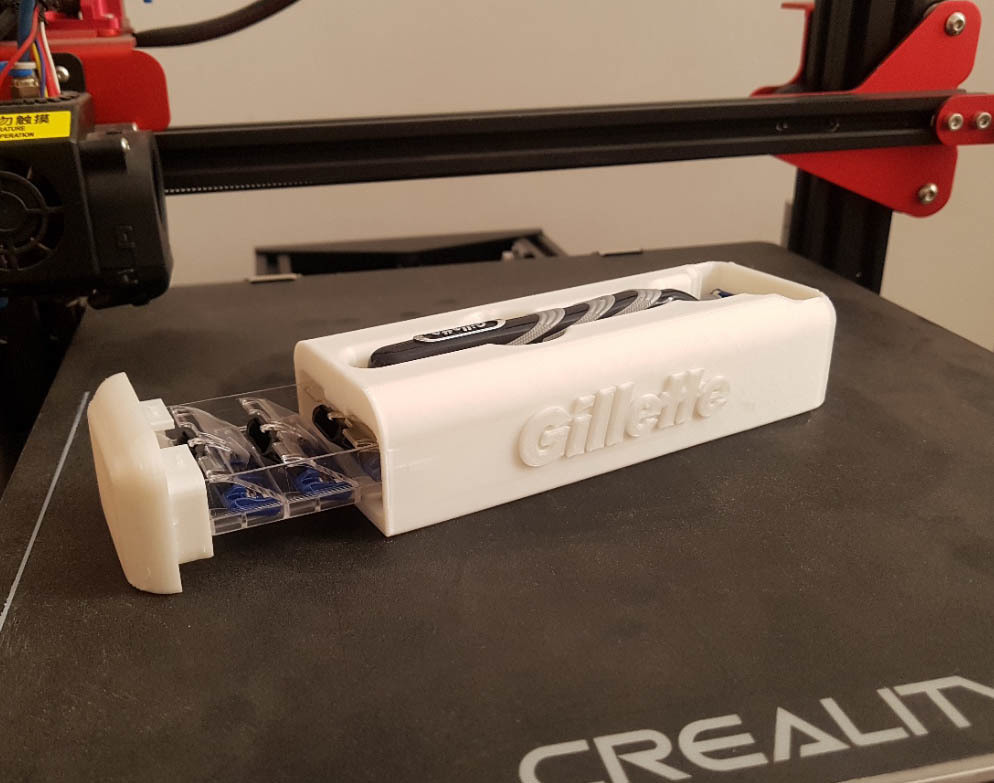 Free 3D file gillette razor cover 🪒 ・3D printer model to download・Cults