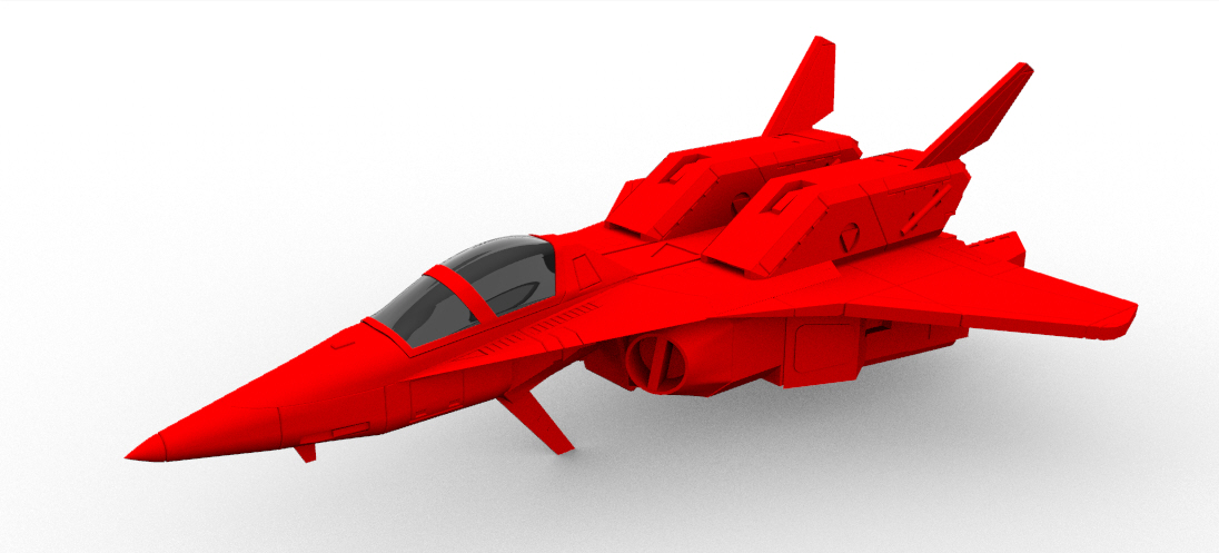 🎨 VFA-6H Alpha Fighter, VFA-6I and VFA-6Z / Legioss・ STL File for ・Cults