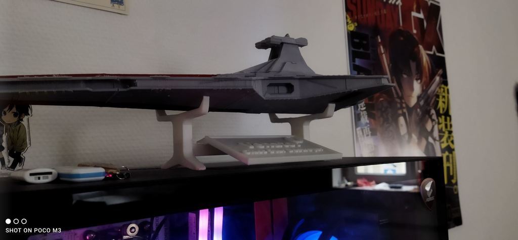 ⭐ Venator class star destroyer stand・Free 3D File for ・Cults