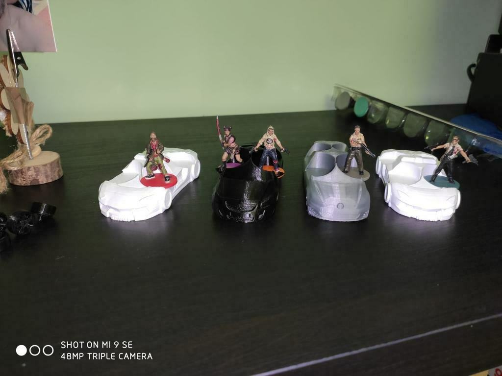 🧸 Zombicide Cars (First edition)・ STL File for 3D printing・Cults