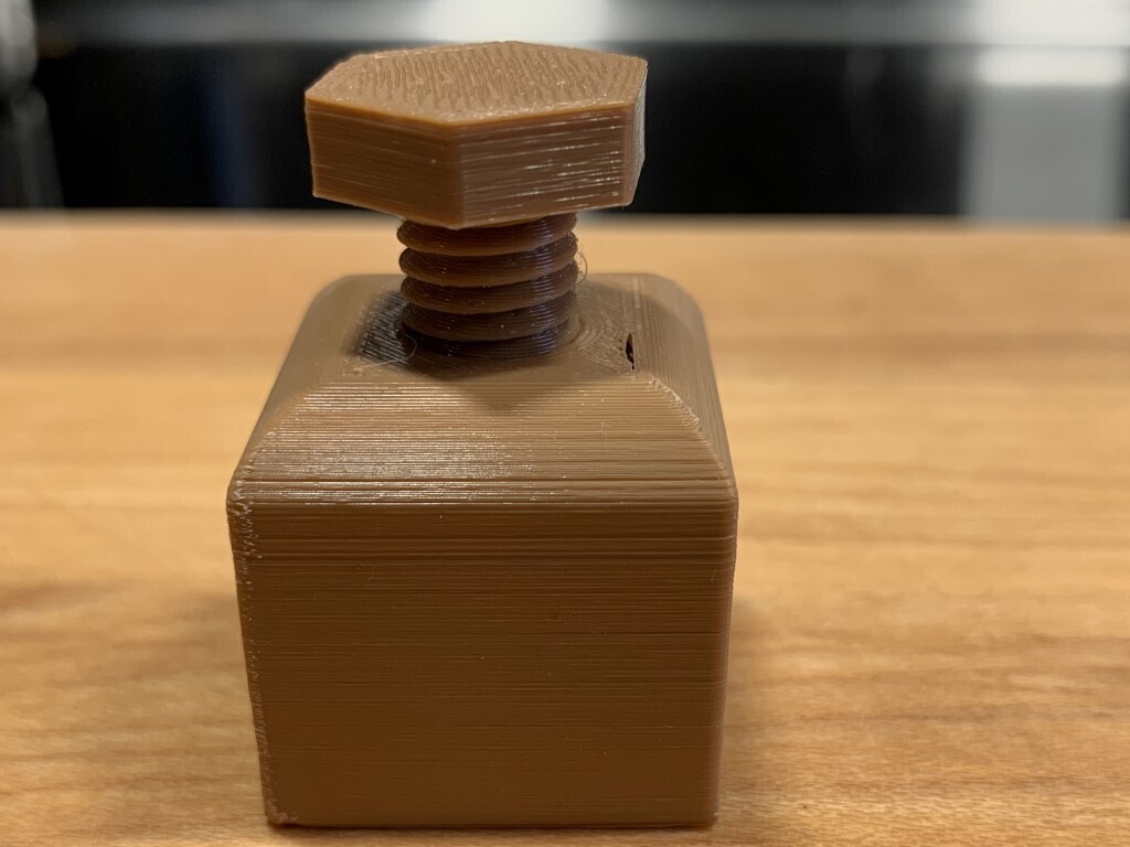 Free STL file Block and Screw Desk Fidget Toy 👌 (OBJ)・3D print design ...